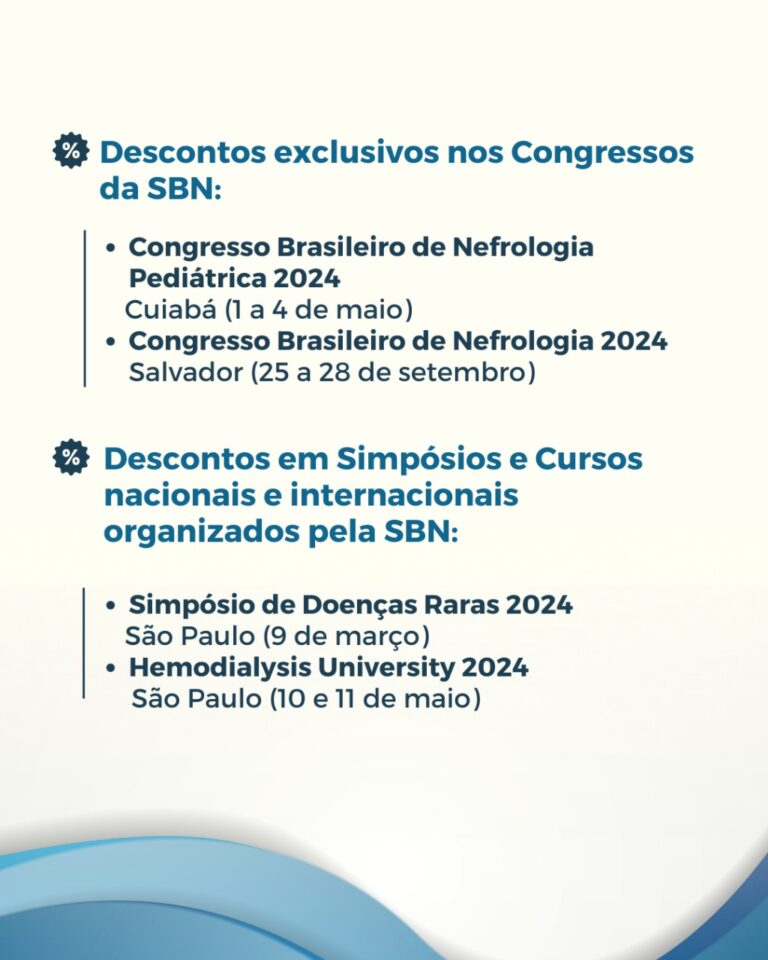Conheça os benefícios dos associados da SBN – SBN - Saúde Debate